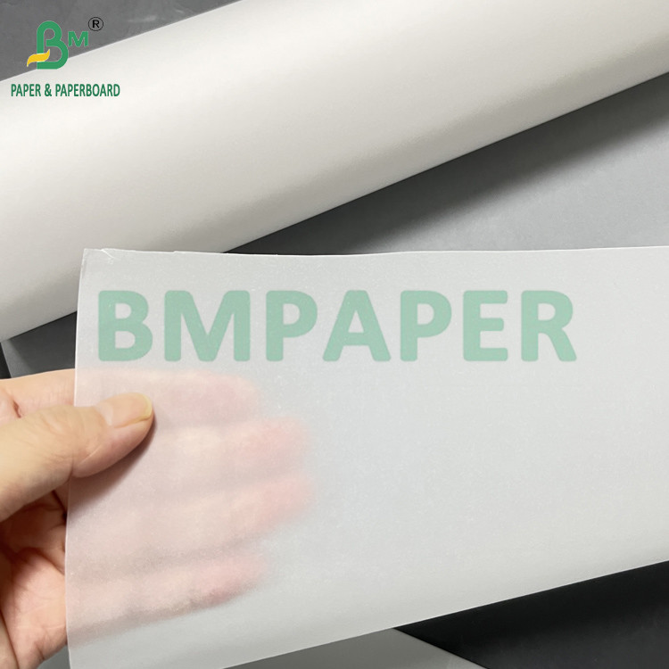 92gsm CAD Drawing Tracing กระดาษใส ขาว 70 x 90 ซม